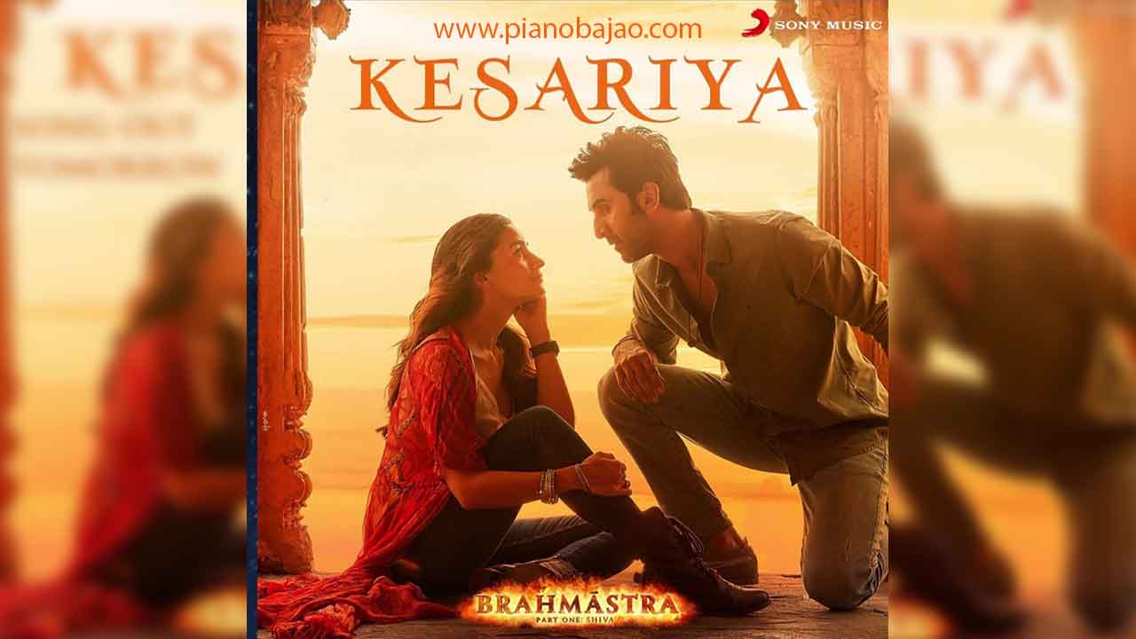 Kesariya Tera Ishq Hai Piya Piano Notes | Arijit Singh